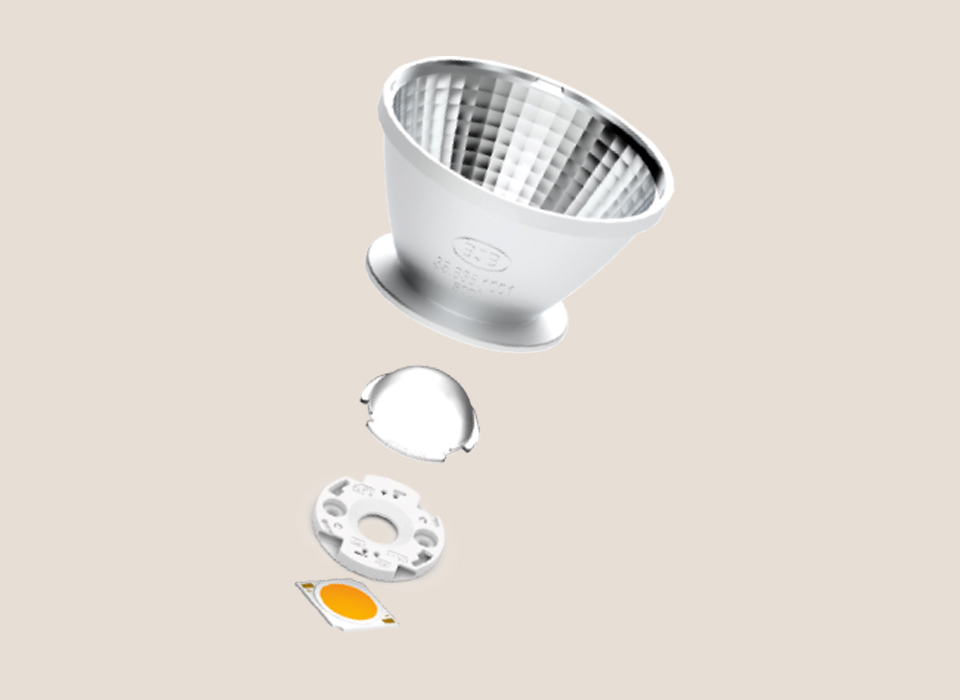 COB Slim connection elements 47.360 flat universal genius