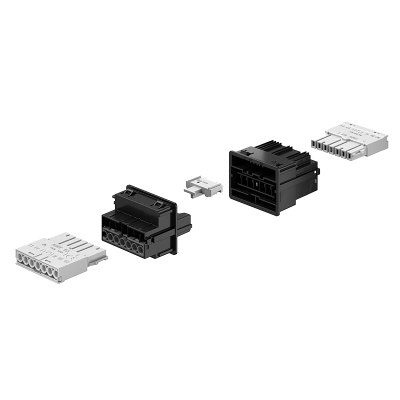 Connecting system for trunking solutions 7 and 14 pole