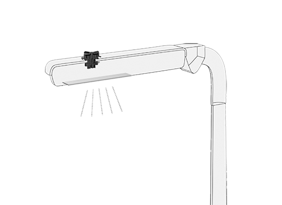 Zhaga Book 18 receptacle connection socket for outdoor lights