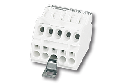 RAST5 pushwire terminal 5pole version for luminaires